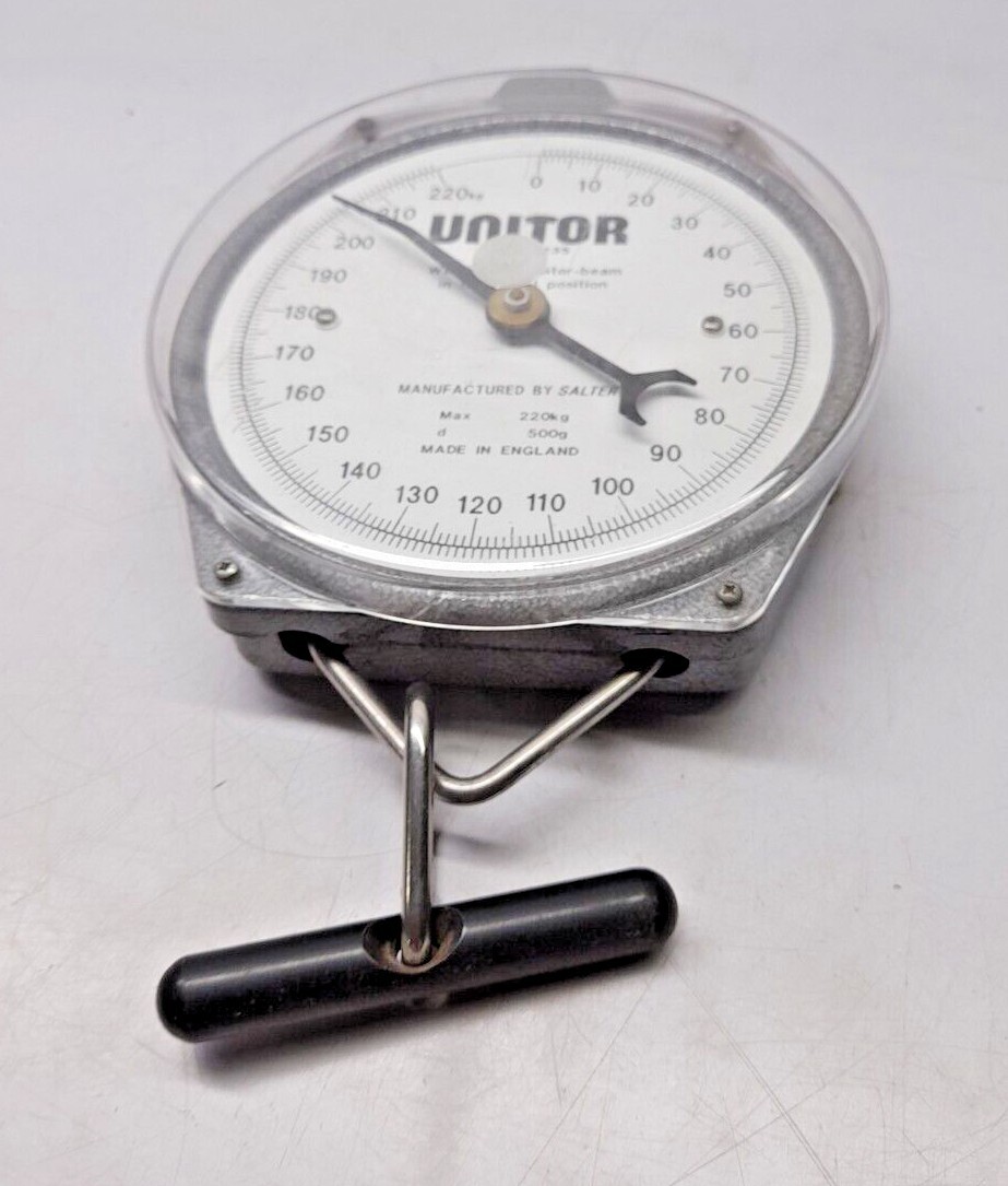 Salter Unitor 235 Mechanical Hanging Scales Max 220Kg d 500g Weigh With ...