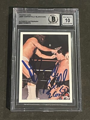 JIMMY GARVIN & TULLY BLANCHARD 1988 WONDERAMA NWA SIGNED AUTOGRAPHED ...
