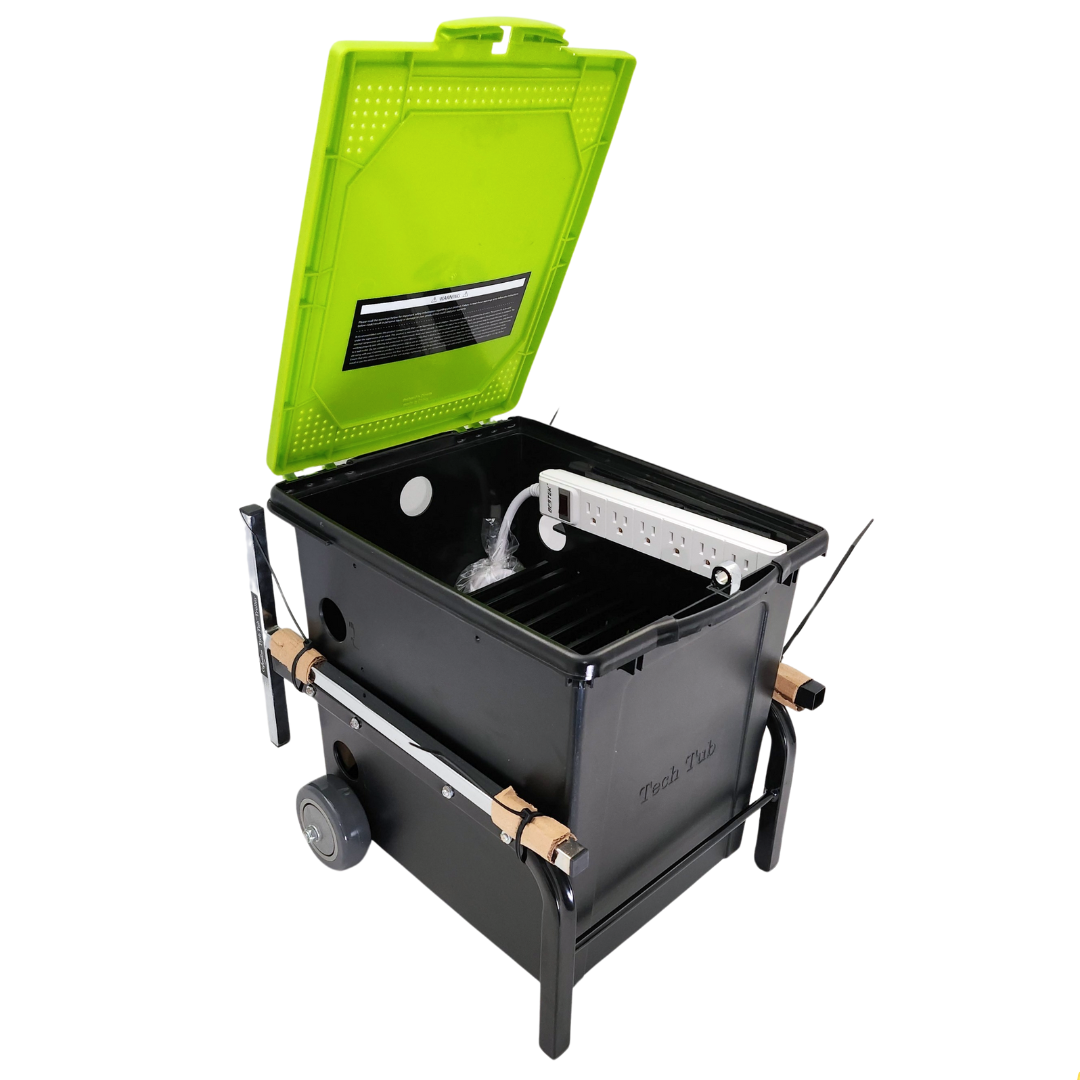 Copernicus Tech Tub Premium with Trolley Holds Up To 10 Tablet or iPADS ...