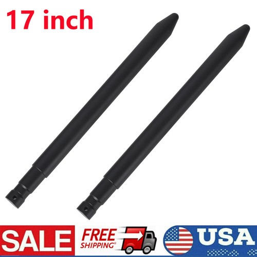 2PCS 17" Stabilizer Hay Bale Spear Attachment Quick Attach Bale Spike ...