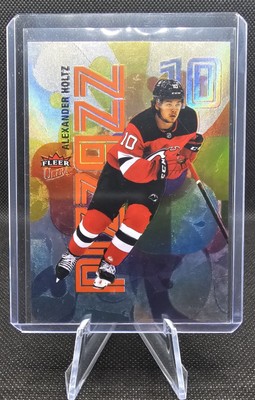 2021-22 Upper Deck Fleer Ultra Pizzazz Alexander Holtz #PZ-16 Rookie NJ ...