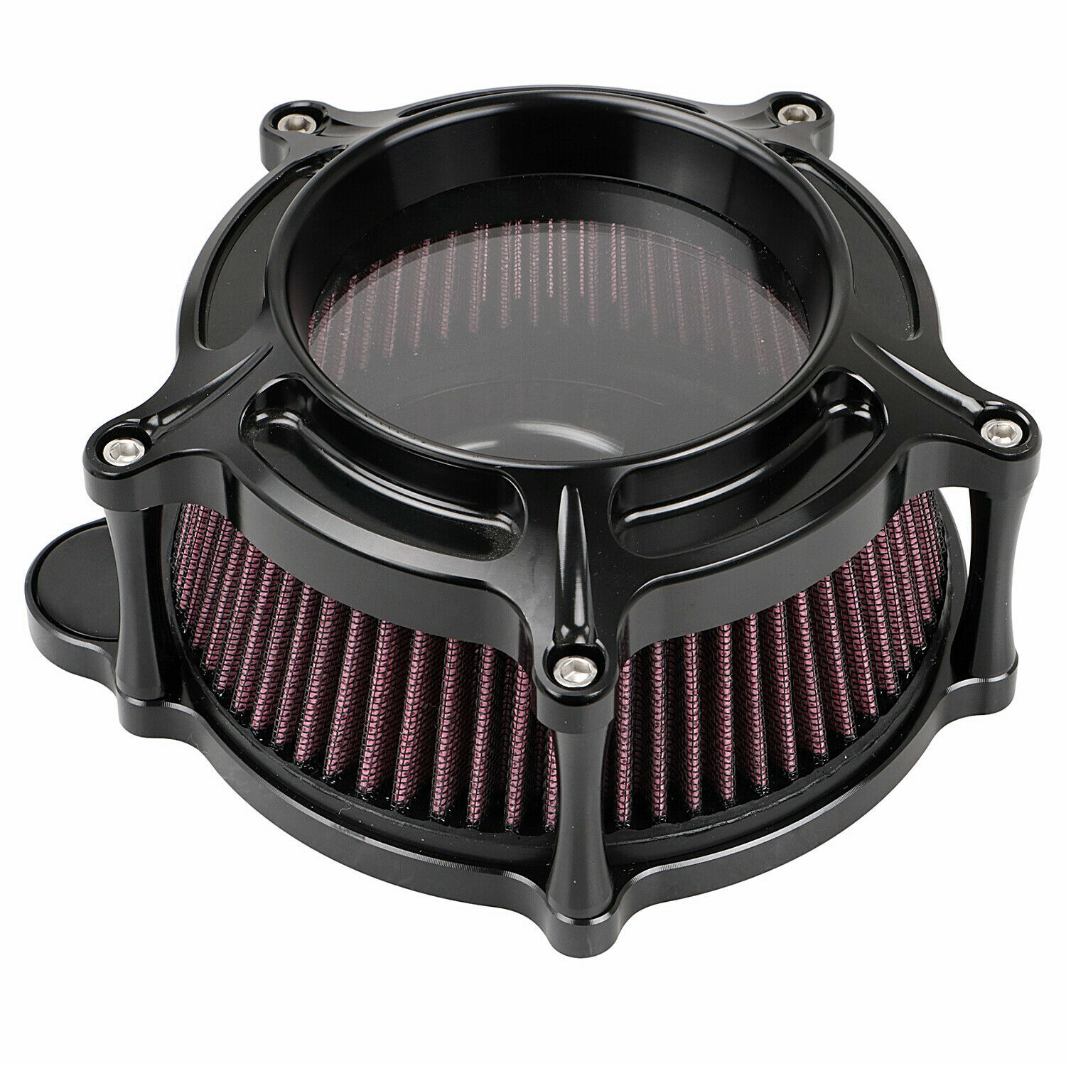 Clear Matte Air Cleaner Intake Filter Kit For Harley Electra Glide ...
