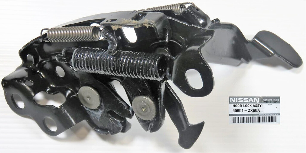 Genuine OEM Nissan 65601-ZX60A Hood Latch Lock Assembly 2007-2013 ...