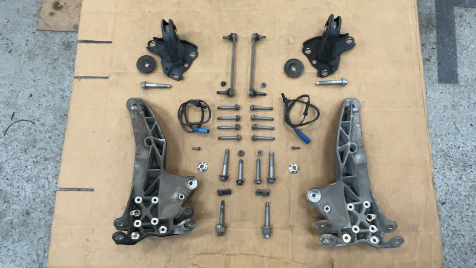 MINI Cooper Complete Aluminum Trailing Arm Conversion Pair Kit R53 R52 ...