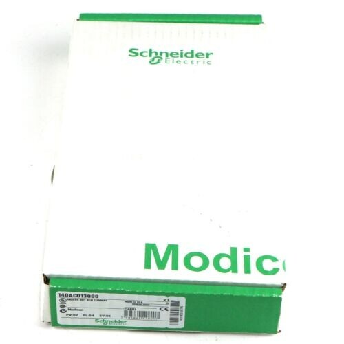 New In Box Original Schneider 140ACO13000 Analog Output Module Fast ...