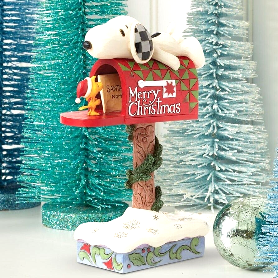Snoopy Christmas Mailbox My Peanuts Chirstmas Decorations Neighborhood