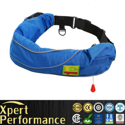Top Quality Inflatable Belt SUP Life Jacket Vest Survival Aid PFD Auto ...