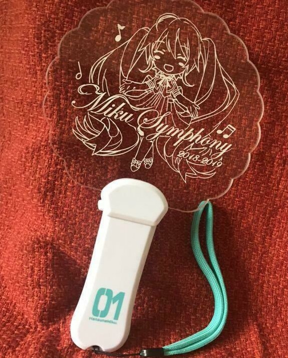 Hatsune Miku Symphony Live 2018 Official Stick Pen Light 5 Color ...