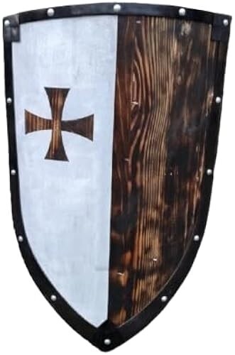 Medieval Templar Shield Crusader Knight Combat Shield For Roleolay ...