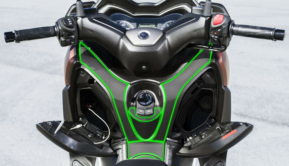 For Yamaha XMAX 300 X-MAX300 2D Motorcycle Fairing Body Protector ...