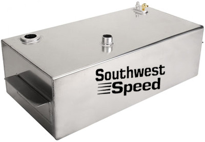 NEW 55-59 CHEVY PICKUP ALUMINUM 15 GALLON RELOCATION FUEL TANK,BEHIND ...