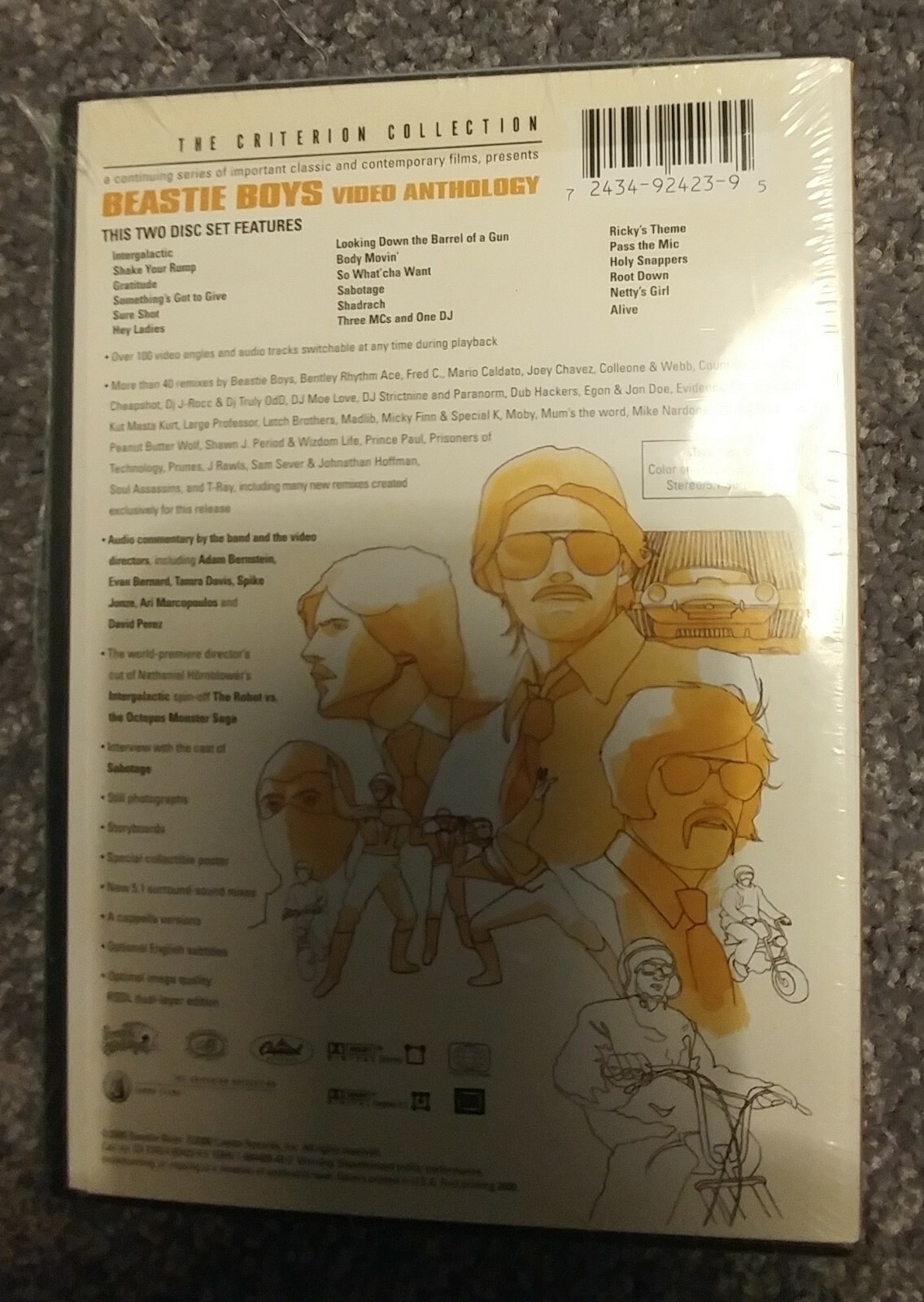 Beastie Boys Video Anthology - 2000 Criterion Collection - sealed ...