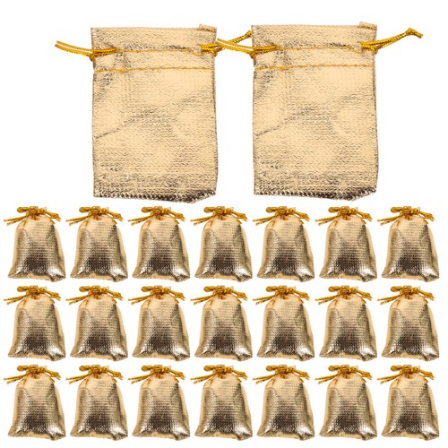 50Pcs Jewelry Bags Drawstring Pouch Mini Gift Clear Favor Candy ...