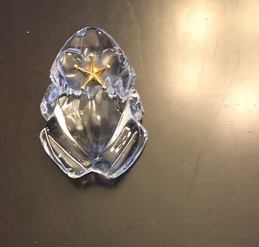 Waterford Crystal Frog Prince Charming Figurine. Excellent Condition ...