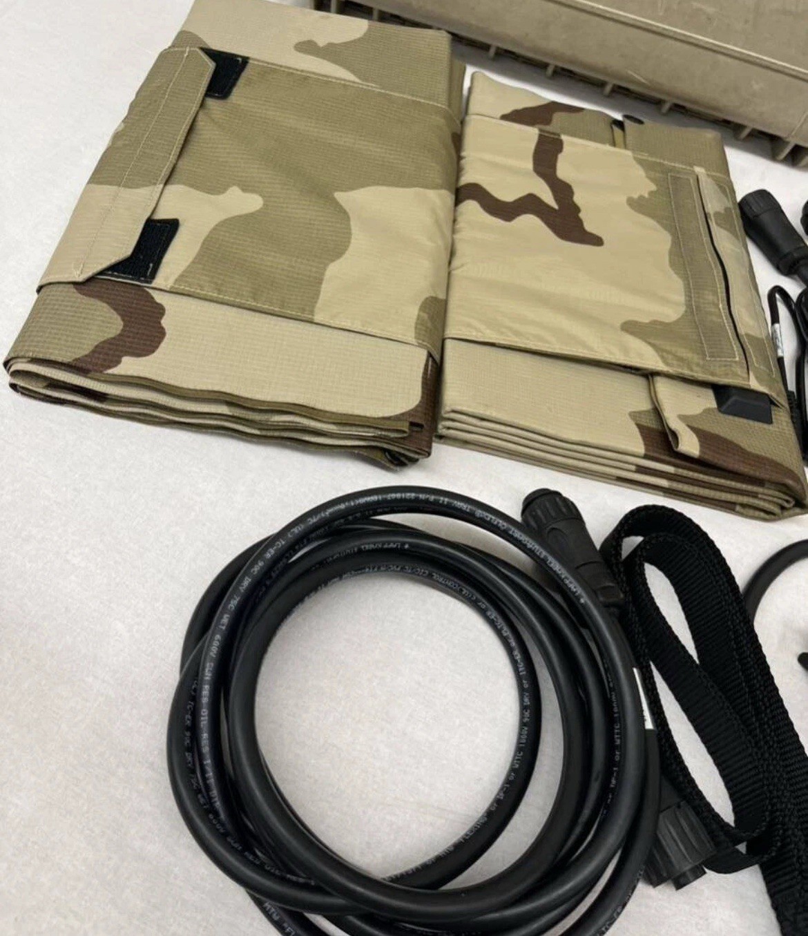 Iris SPACES II Portable Solar Energy Kit 2 PANELS Camper Military HAM ...