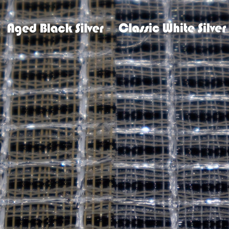 Fender Aged Black Silver Grill Cloth | eBay