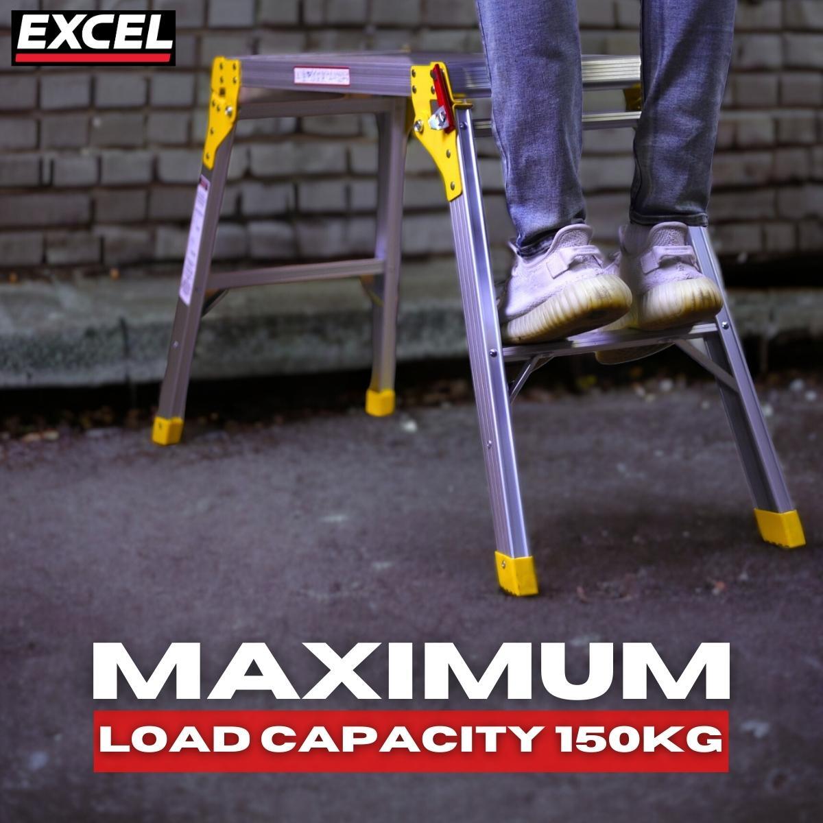 Excel EX7X3HU 0.7m Hop Up Step Ladder for sale online | eBay
