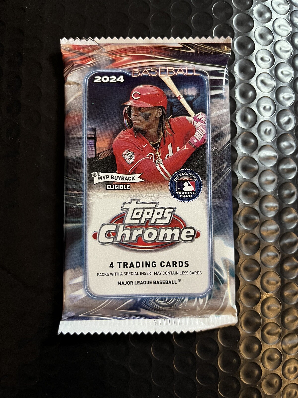 2024 Topps Chrome Baseball Hot Pack Guaranteed Auto Card Elly de la ...