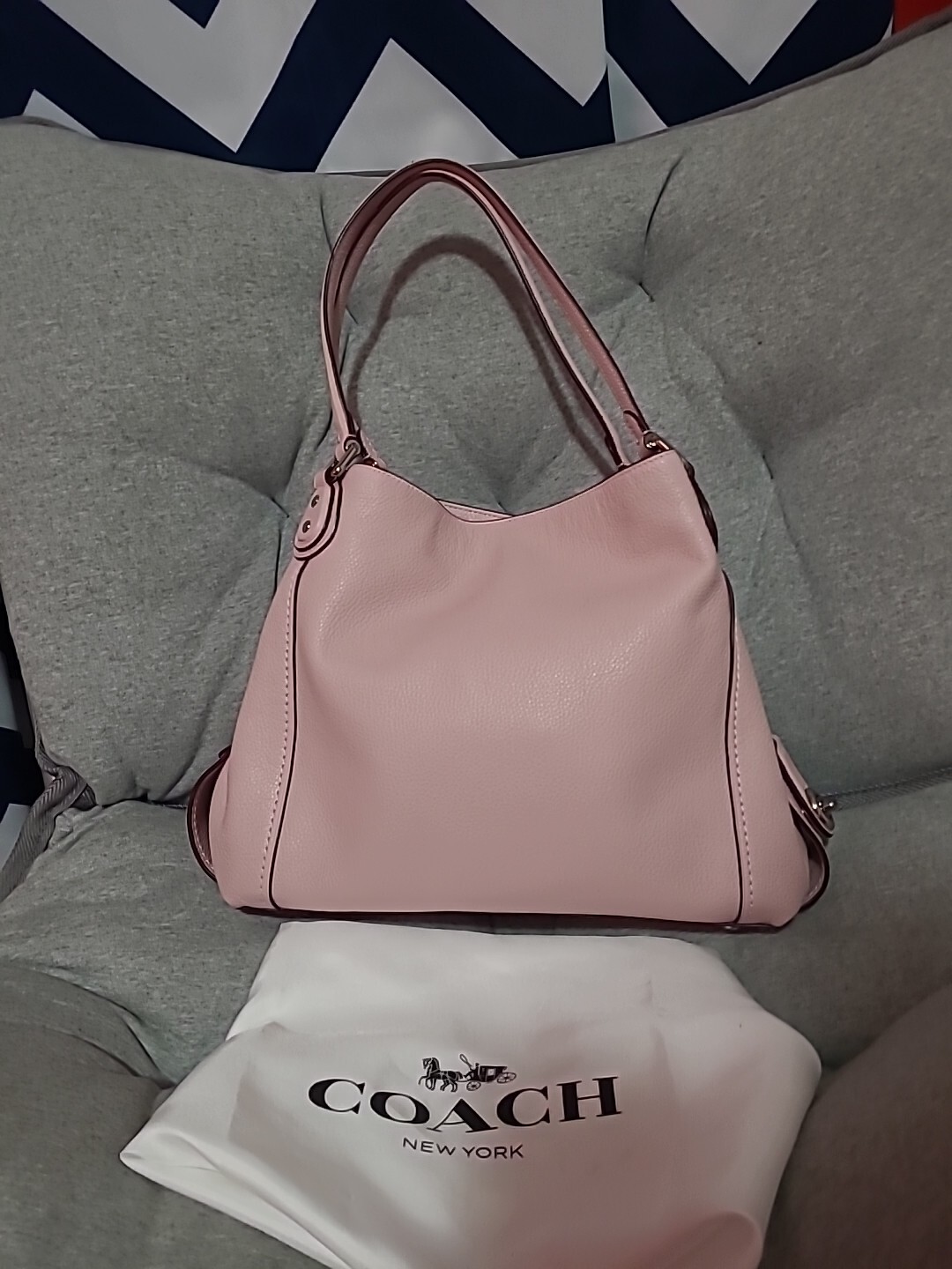Coach Edie Shoulder Bag 31 In Blossom Pink - Gem