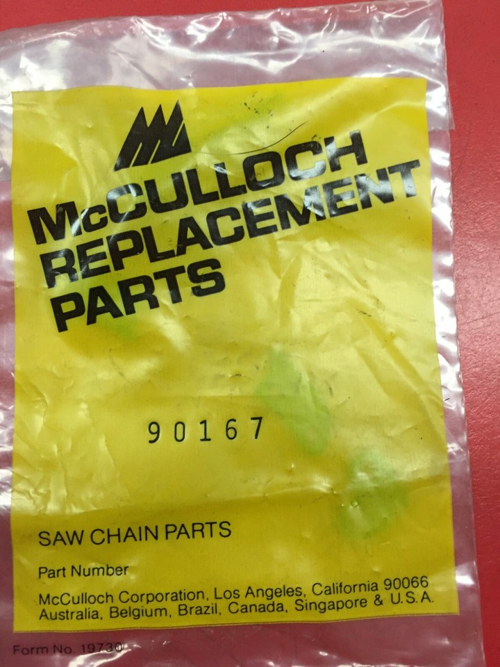 mcculloch replacement chain link PN 90167 for 370 Mini chain 5 pack | eBay