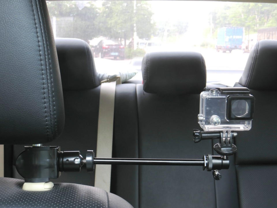 Video Camera Car Headrest Mount suitable for GoPro Camcorders & more | eBay