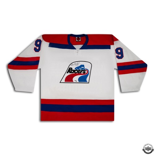 AUTO UDA LE18 WAYNE GRETZKY INDIANAPOLIS RACERS VINTAGE THROWBACK K1 ...