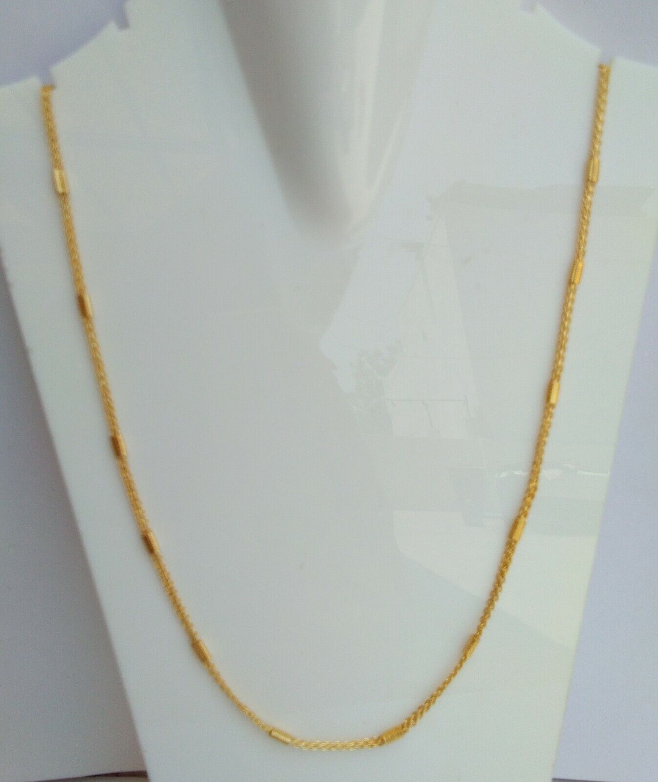 Indian Traditional Ethnic 22k Gold Plated Wedding Chain Necklace Unisex ...