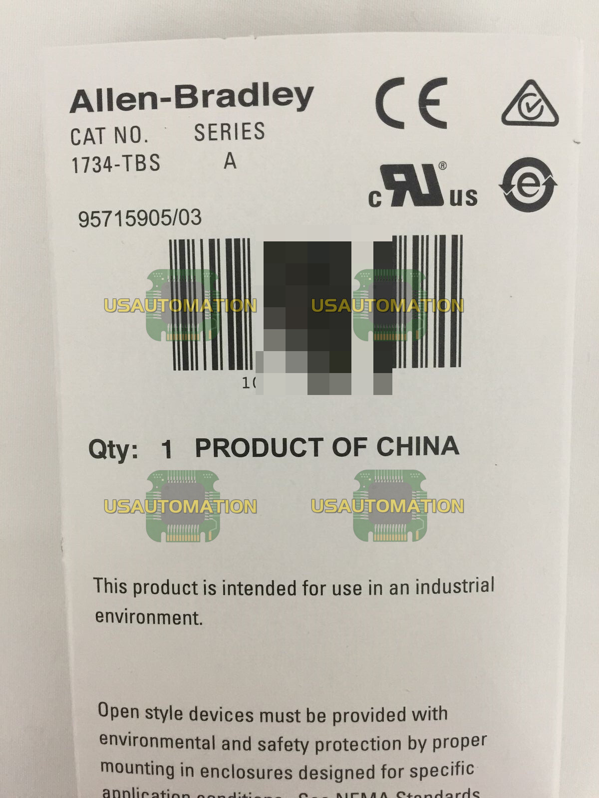 1734-TBS New in Box Allen-Bradley Free Shipping with 1 Year Warranty | eBay