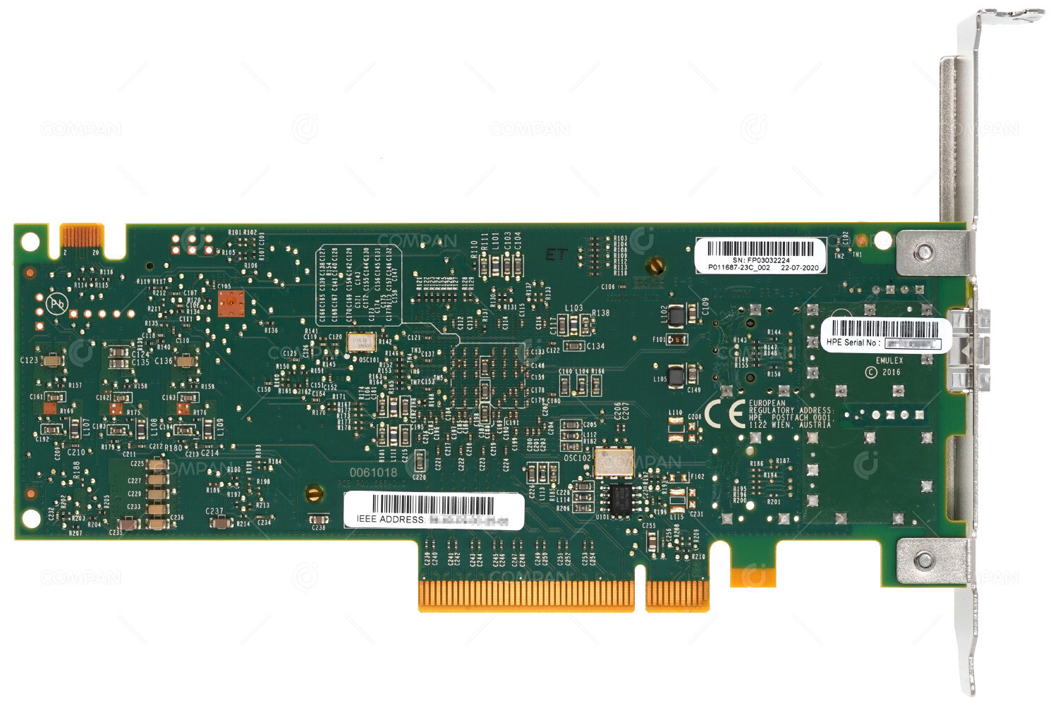 P31338-001 HP Q0L11A SN1600E SINGLE PORT 32GB FC HBA FOR DL380 G9 | eBay