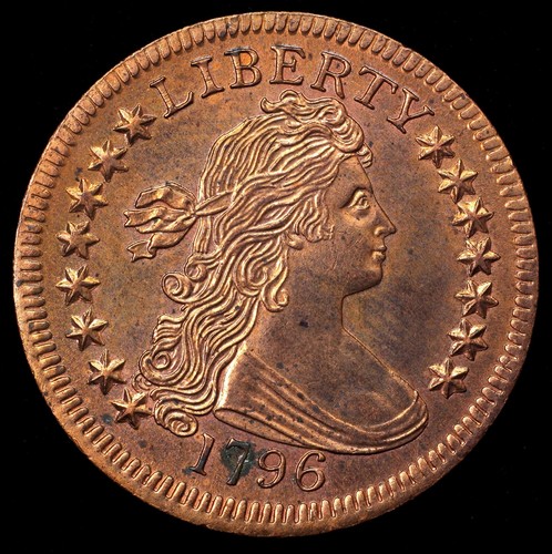 "1796" Draped Bust Liberty Coin Design Central Patrick Mint Medal Token ...