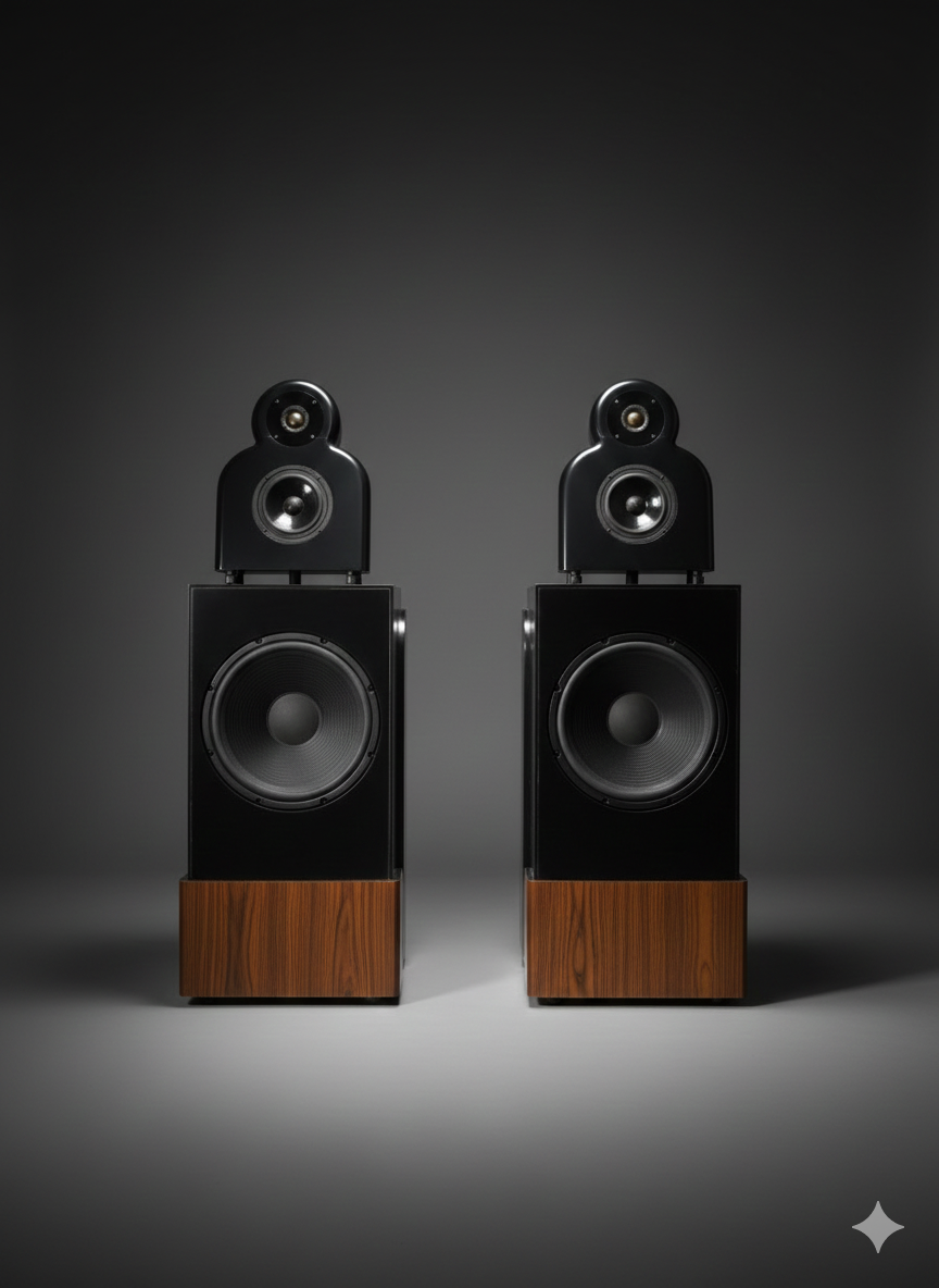 Acarian & Alon IV Loudspeaker Home Theater Brown Italian Rosewood ...