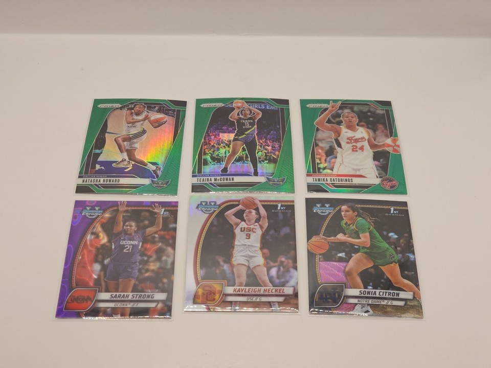 WNBA 30 Card Lot Prizm Colors Orange Green Silvers Ice Wave Bowman U | eBay