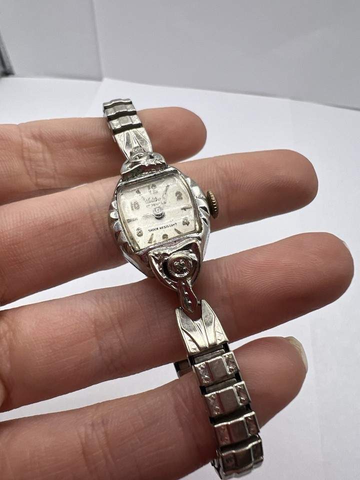 Vintage Waltham Art Deco Bracelet Watch 17 Jewels Sold As is | eBay