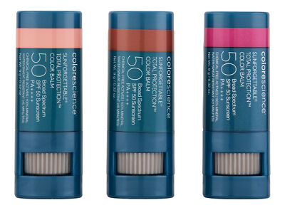 ColoreScience Total Protection Color Balm Berry, Bronze, & Blush. Lip ...