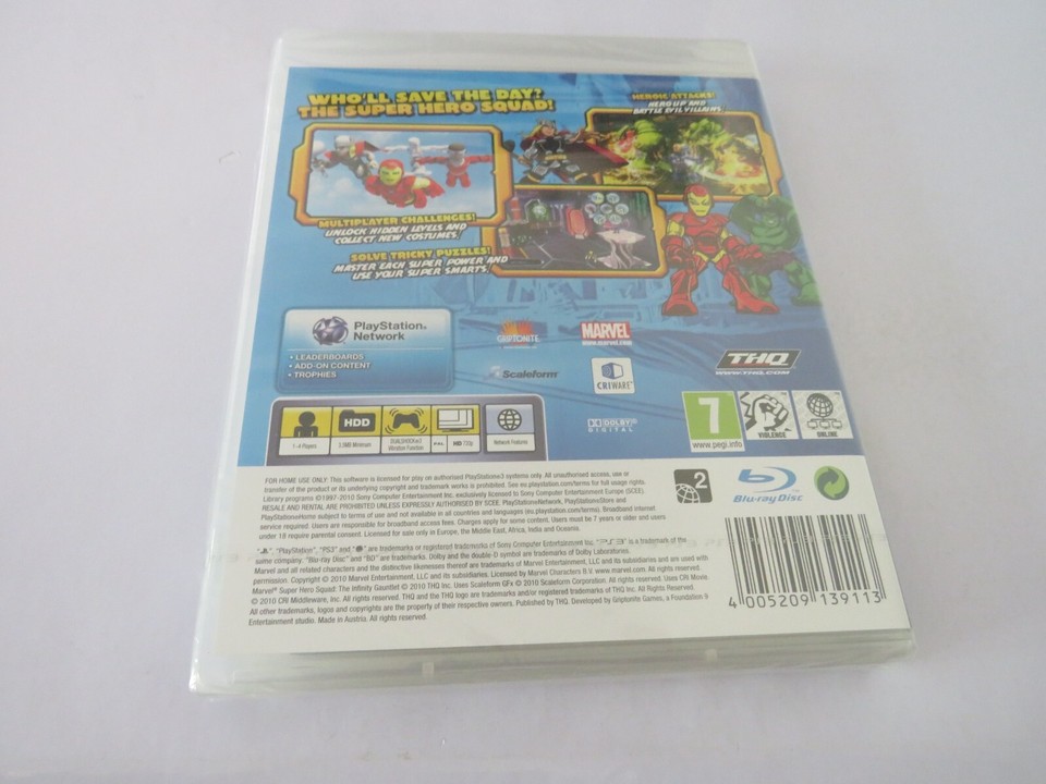 PS3 Marvel Super Hero Squad: The Infinity Gauntlet - PlayStation 3 new ...