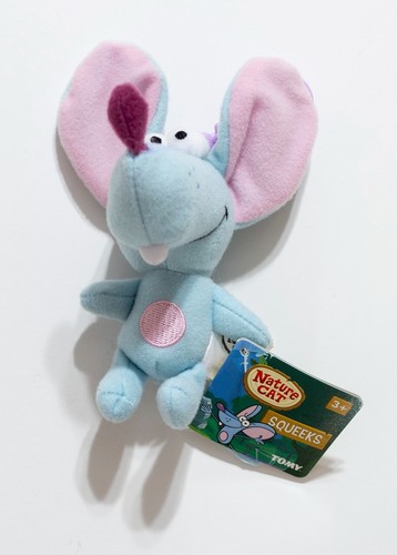 NEW Nature Cat Squeeks Mouse Plush Toy Keychain, TOMY, PBS Kids, 5 ...