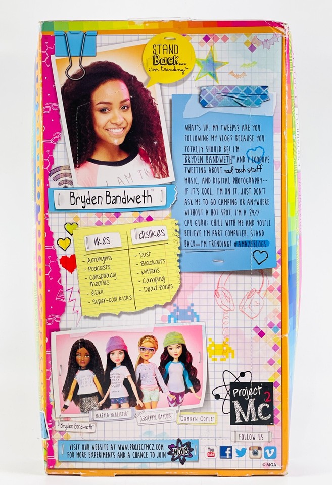MGA Netflix Project MC2 Bryden Bandweth Fashion Doll | eBay