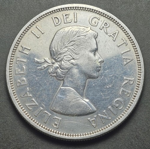 One Dollar Queen Elizabeth II 1964 silver coin Canada | eBay