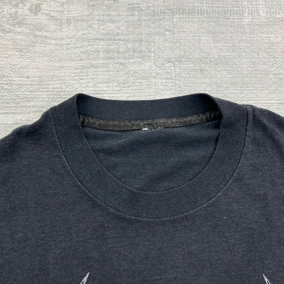 Vintage 80s Metallica Pushead Shirt Size Medium Shortest Straw Band ...