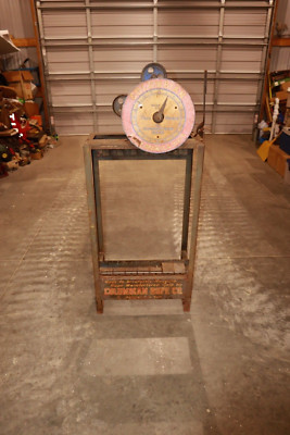 Vintage Columbian Manila Rope Measure and Cutting Machine Sign Display ...