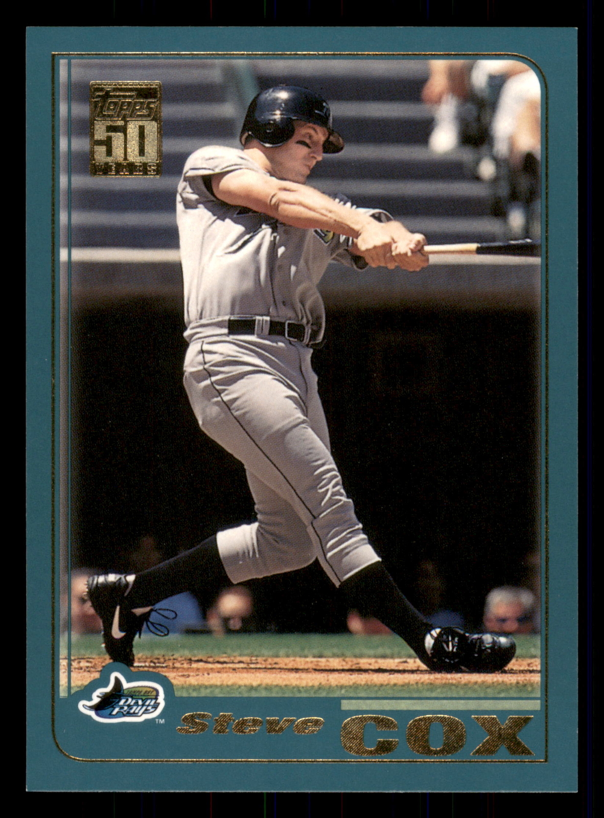 2001 Topps Steve Cox #36 Tampa Bay Devil Rays | eBay