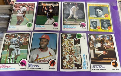 1973 Topps Baseball Starter Set 326 ct. VG to EX Loaded w/ Stars | eBay