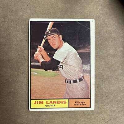 1961 Topps Baseball Jim Landis Chicago White Sox Card #271 | eBay