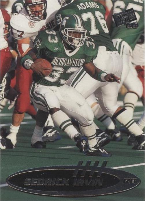 1999 Press Pass - Sedrick Irvin #23 Silver (RC) for sale online | eBay