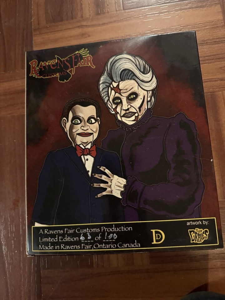 Dead Silence 2007 Mary Shaw and Billy 8 Inch retro Style Figure Set ...