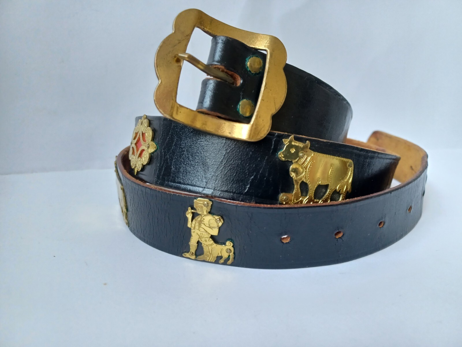 Appenzeller belt, symbols of the Swiss Alps, cow, she… - Gem