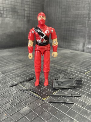 GI Joe Black Major Custom Cobra Red Satan Storm Shadow Ninja Rare 2016 ...