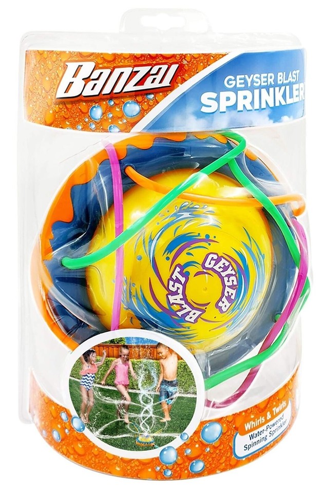 Banzai Geyser Blast Sprinkler | eBay