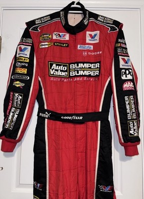 PUMA XL 38W x 34L Nascar Pit Crew Firesuit SFI FIA Dodge Evernham AUTO ...
