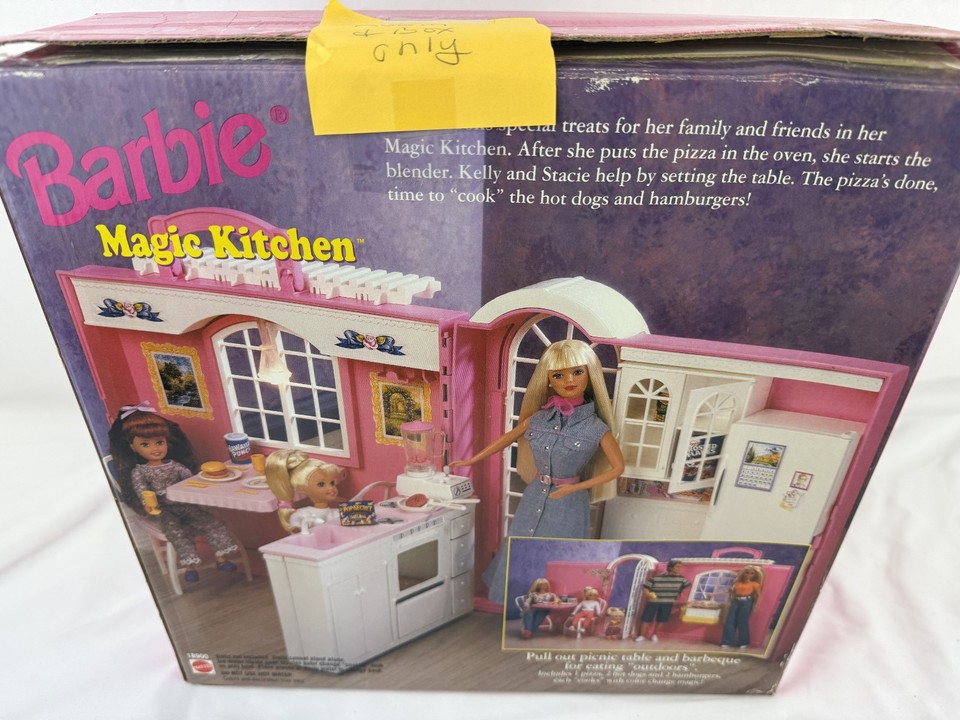 Barbie Magic Kitchen Kitchen and Original Box NO ACCESSORIES | eBay